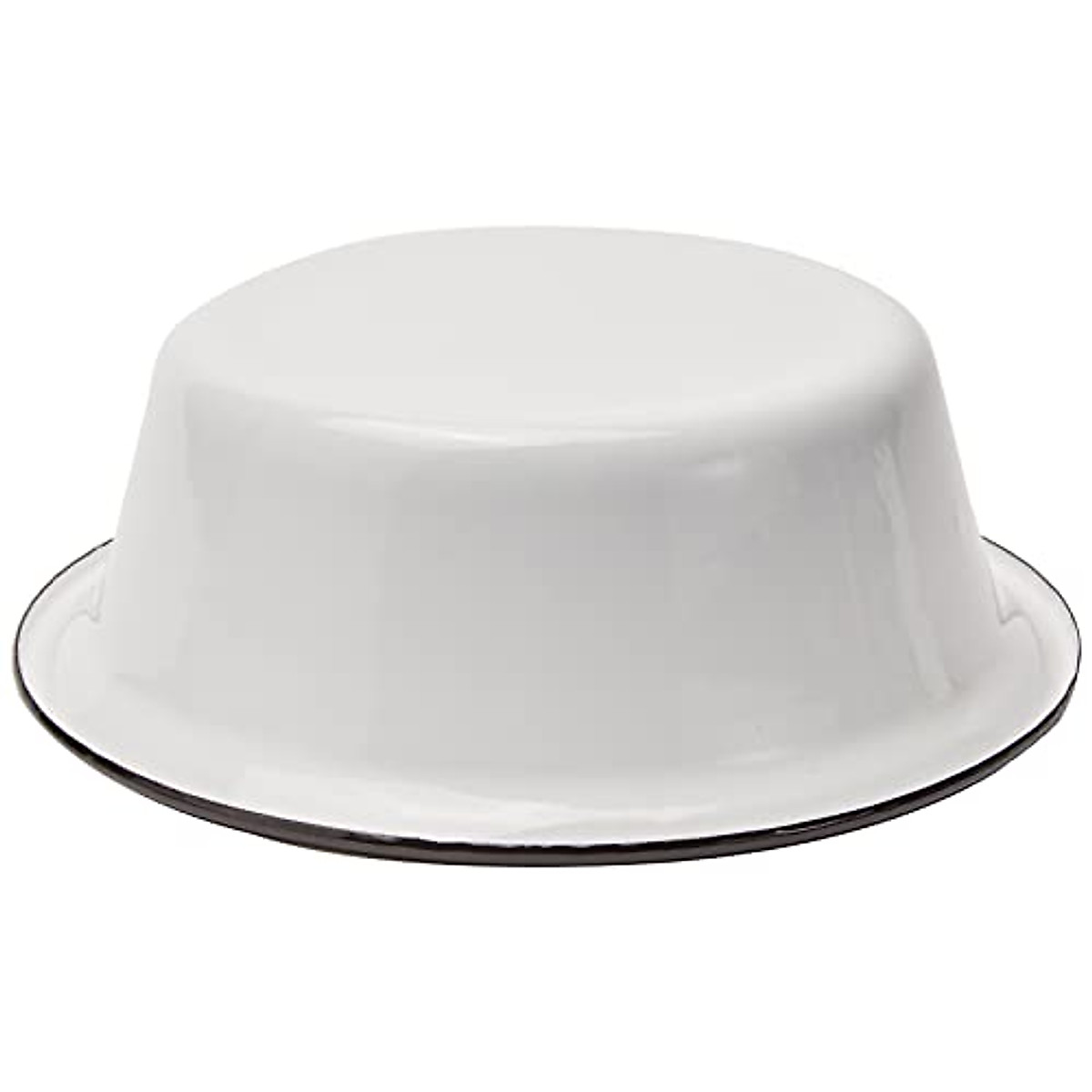 Karl Kruger Household Enamel Bowl, White, 24 cm