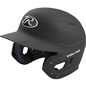 Rawlings | MACH Batting Helmet | Matte Black | Senior 6 7/8" - 7 5/8"