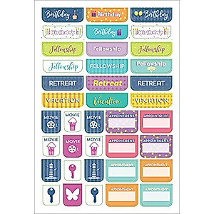 Essentials Planner Stickers - Bible (Set of 450 Stickers)