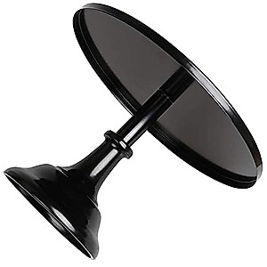 3 Pieces Cake Stand Set Black Metal Cupcake Holder Dessert Display Plate Decor Serving Platter for Baby Shower Wedding Birthday Parties Celebration