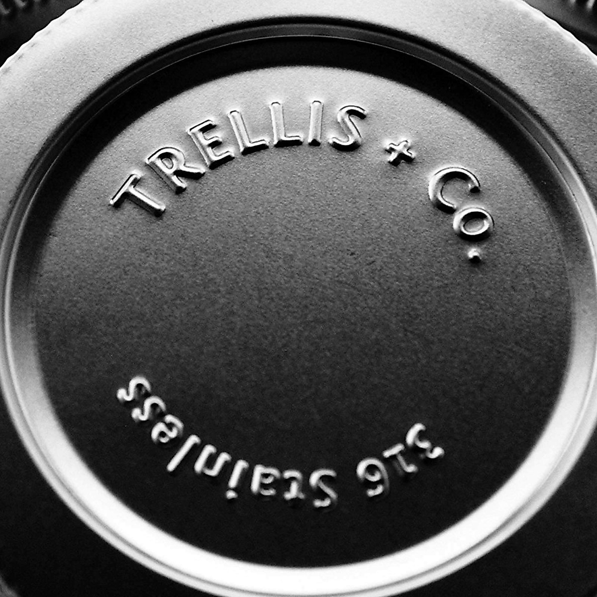 Trellis + Co. 316 Stainless Steel Wide Mouth Mason Jar Lids - 12 Pack - for Storage, Dry Goods, Pickling, Gifts - Durable & Rustproof - Mason Jar Tops