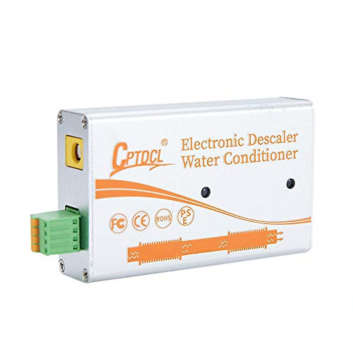 Electronic Descaler Water Conditioner Hard Water Softener for Copper PVC Pipe, 12V with shell