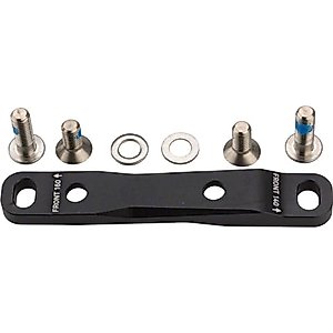 SRAM 0/20mm Flat Mount Disc Brake Adaptor, Fits 140 and 160mm Front Rotors