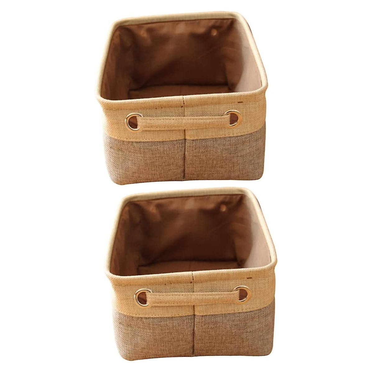Cabilock 2pcs storage containers storage crate storage bins for clothes containers for clothes stitching