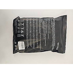 ONTYZZ Large Pencil Case with Double Zipper Multiple Compartment Pencil Pouch Durable Cosmetic Bag for Work Cosmetic Storage Black