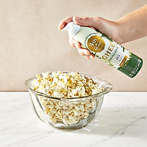 4th & Heart Original Ghee Oil Non-Stick Cooking Spray, Made with Grass-Fed, Pasture-Raised Ghee, Keto, Lactose-Free, Certified Paleo Baking Spray (5oz)