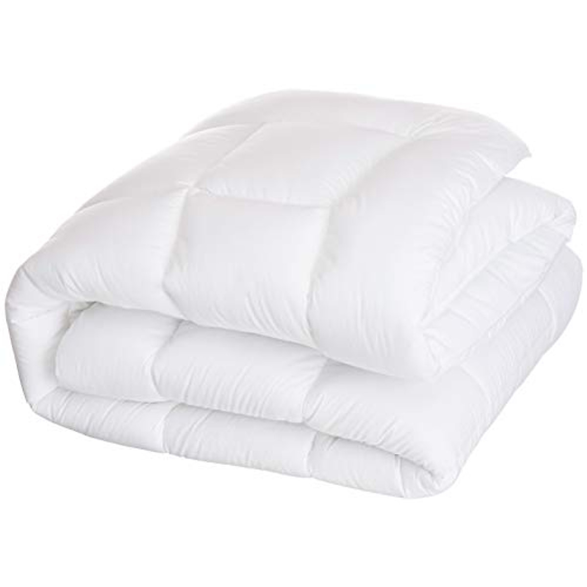 Amazon Basics Down-Alternative Mattress Topper Pad with Cotton Shell - Queen