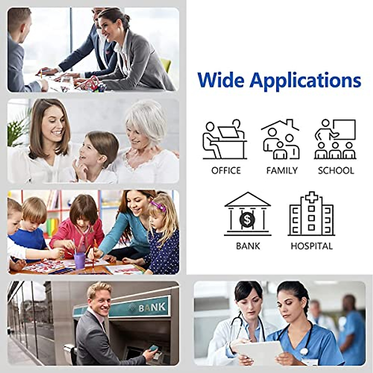 Jalada Compatible Ink Cartridge Replacement for Brother LC103 LC103XL LC101 LC101XL Compatible for Brother MFC J870DW J450DW J470DW J650DW J4410DW J4510DW J4710DW J6720DW Printer (5C 5M 5Y)