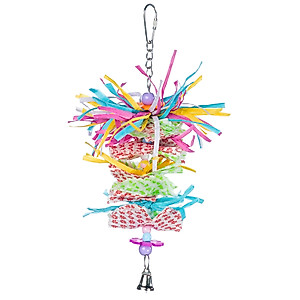 Pervue Pet Products Sound & Movement Miami Frost Bird Toy 62674