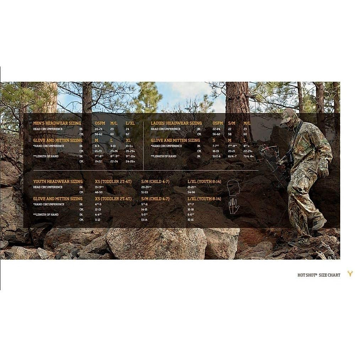 Hot Shot Men’s Thinsulate Acrylic Cuff Knit Hat – Blaze Orange Outdoor Hunting Camouflage