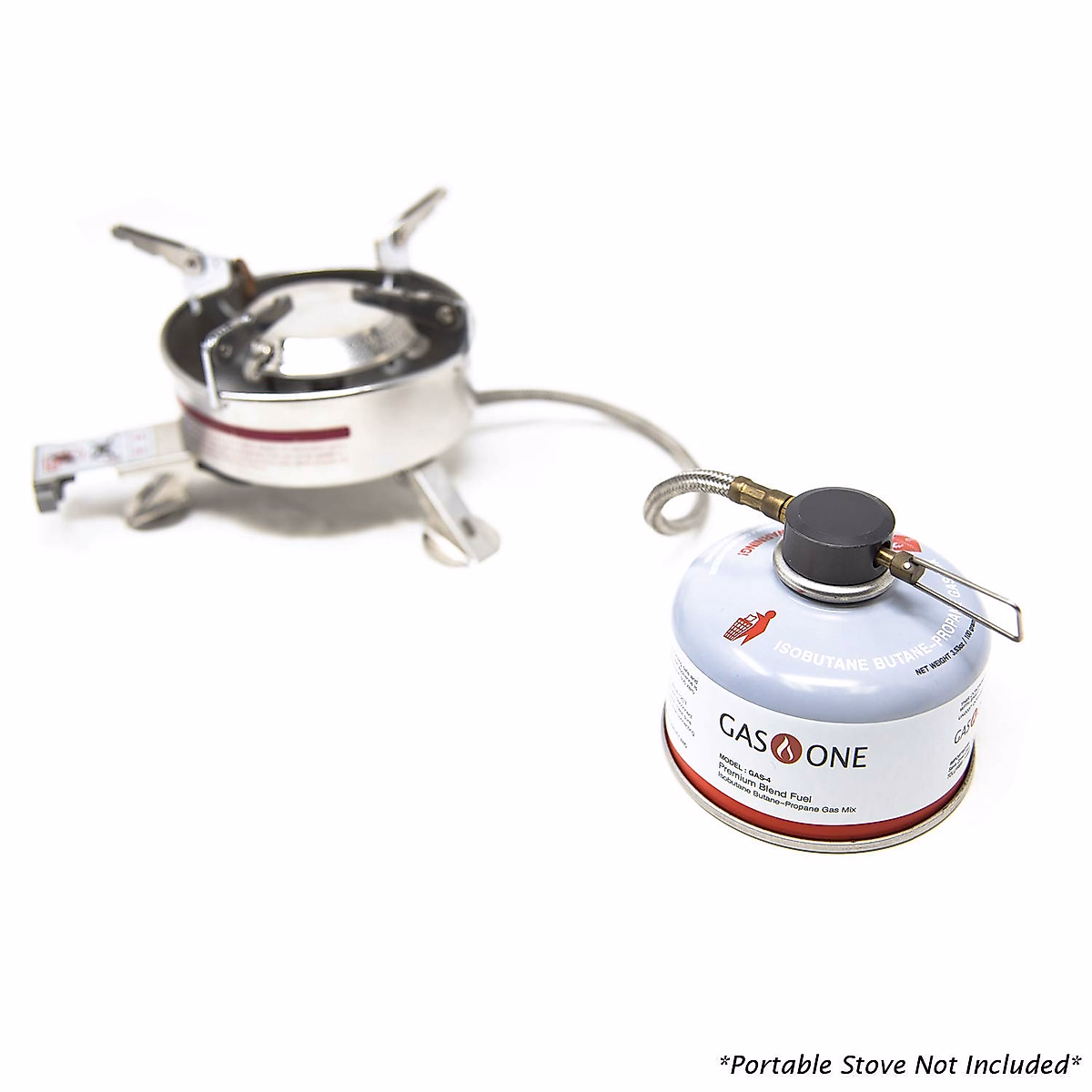 GasOne Camping Stove Fuel Blend Isobutane Efficient and High Output