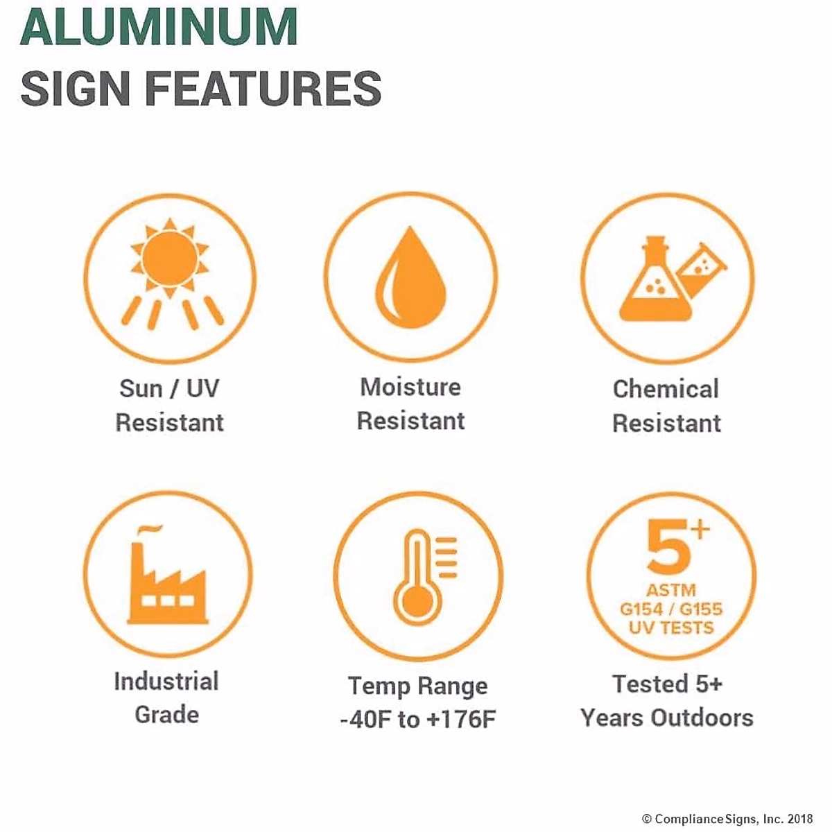 ComplianceSigns.com 12"x12" Aluminum NFPA 704 1-2-0-0 Hazard Diamond Placard, Made in the USA
