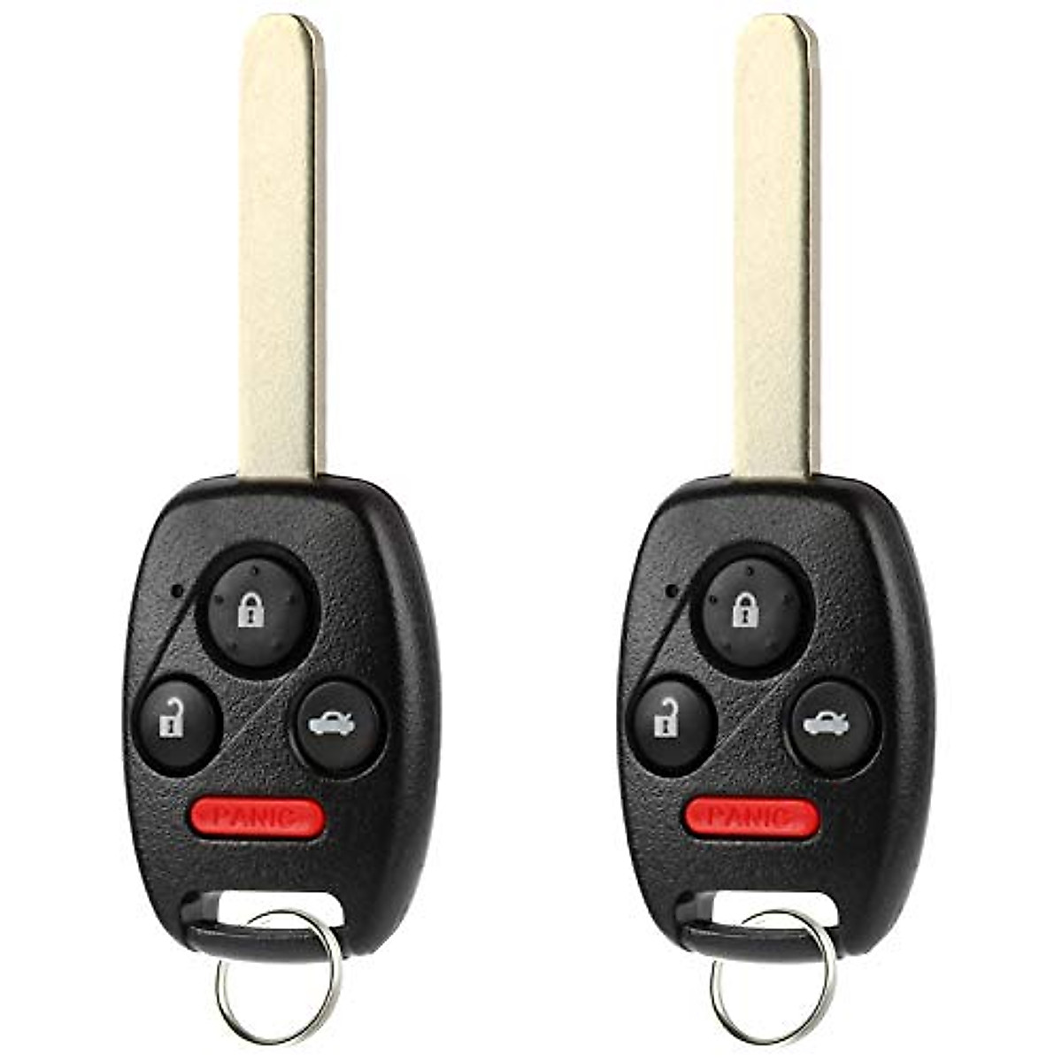Key Fob fits Honda Accord/Pilot 2008 2009 2010 2011 2012 2013 2014 2015 (KR55WK49308), Set of 2