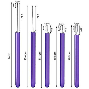 12 Pack Paper Quilling Tools Slotted Kit, Different Sizes Rolling Curling Quilling Needle Pen Curling Coach Paper Cardmaking Project Tools Set