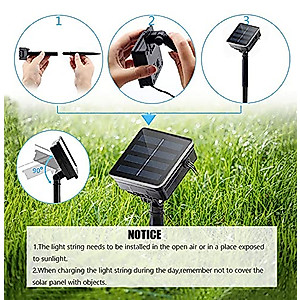 XLXX LED String Light Wedding Party Home Garden Bedroom Outdoor Indoor Wall Decorations(Solar String Lights) (Pink + Rose Red Vine Clause, 33 Feet)