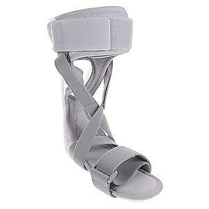 LALAFINA Foot Valgus Immobilizer Leg Brace Ankle Pain Support Moldable Night Splint White Orthotics for Plantar Fasciitis Lightweight Drop Foot Brace Foot Support Home Drop Foot Brace