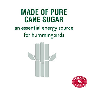 Perky-Pet Clear 297P Pure Ready-to-Use Hummingbird Nectar – 28 oz, 28 Fl Oz (Pack of 1)