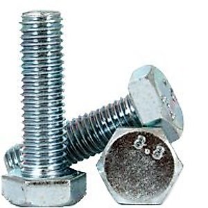 M6-1.00x30 MM Metric Class 8.8 HEX Head Bolt/Screw, / 933/960 / 961, ZINC CR+3 (Quantity: 100) Size: M6-1.00 | Length: 30mm | |