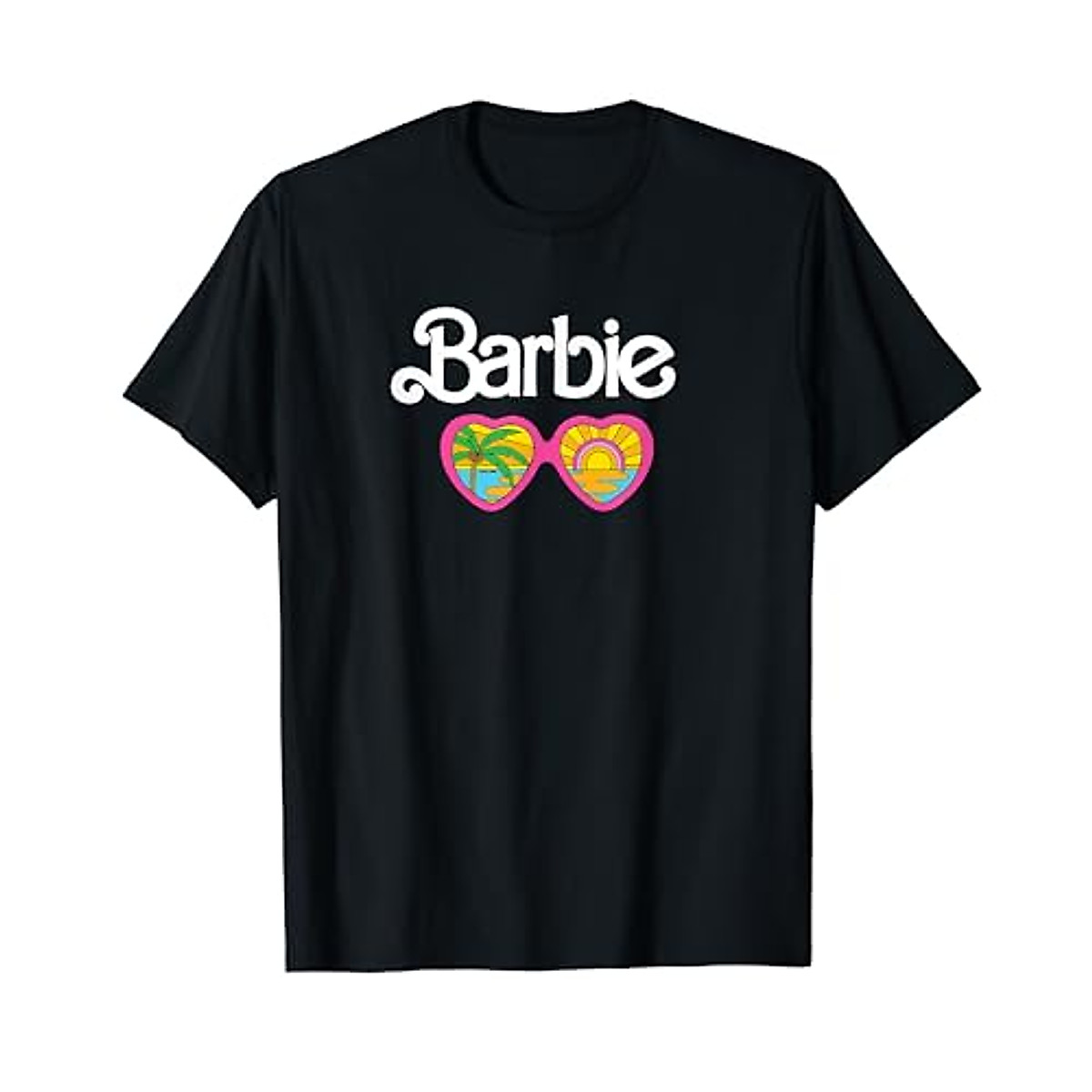 Barbie - Barbie Retro Sunglasses Summer Logo T-Shirt