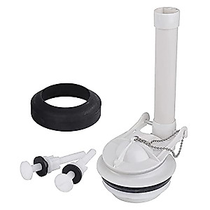 3-Inch Toilet Flush Valve Replacement 2-piece Toilet Tank Parts with Gasket and Bolts Fit for American Standard 738921-100.0070A Easy to Install High Performance Water-Saving