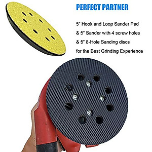 5" Hook and Loop Replacement Sander Pad for Craftsman 315 Model Random Orbit Sander