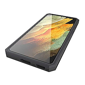 Kitoo Designed for Samsung Galaxy S21 Plus Case with Kickstand 5G, Military Grade 12ft. Drop Tested - Black
