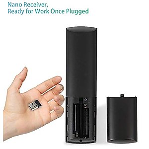 Dupad story G20S Voice Remote Control,2.4G Wireless Voice Control Sensing Air Remote Mouse with IR Learning for Nvidia Shield,PC,Projector,Smart TV,Android TV Box