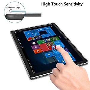 Megoo Screen Protector for Surface Book 2 13.5 inch, Tempered Glass/Easy installation/Scratch resistant, Compatible for Microsoft Surface Book 1/2