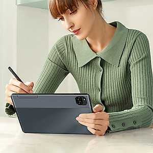 Upgraded 10.1 Inch Ultra-Thin HD Tablet 2+16G WiFi Bluetooth Android 10 Core Voice Call Game Tablet Supports SIM Communication,Front and Rear Dual Cameras,Meet Office,Learning,Film,Television (Gray)