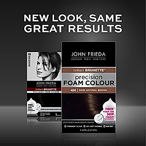 John Frieda Precision Foam Colour, Dark Natural Brown 4N