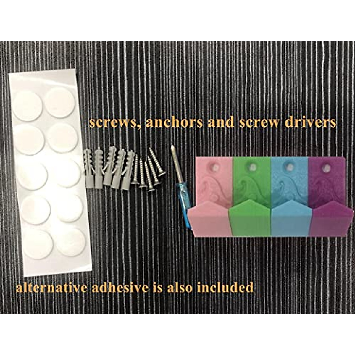 4 Pack Cutting mat Hanger/Cutting Mat Storage for Cricut, Standard Grip Cutting Mat holder for Cricut Explore One/Air/Air 2/Maker, Cut Mats Accessories for Cricut (Color Bundle)