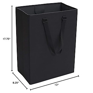 Household Essentials Black Recycler Bag | Reusable Grocery Bin