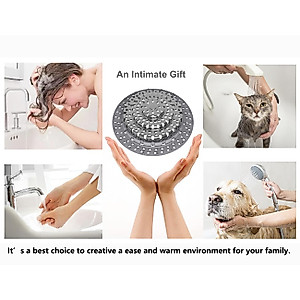 XAJOON Bathtub Drain Hair Catcher，Bathtub Protector Suitable for Bathroom Bathtub, Pop-Up Drains. (Patented Product)