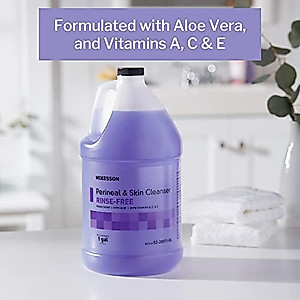 McKesson Perineal Skin Cleanser, Rinse-Free, Fresh Scent, 1 gal, 1 Count