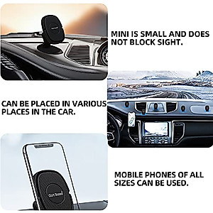 KIFIDAN Phone Mount for car Car Magnetic Phone Holder Car Navigation Holder, Dashboard Phone Holder Suitable for All Phones