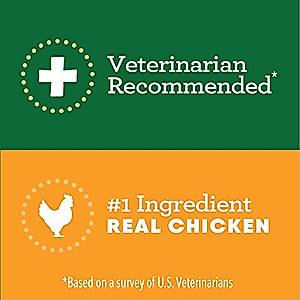 GREENIES PILL POCKETS Capsule Size Natural Dog Treats Chicken Flavor, 15.8 oz. Value Pack (60 Treats)