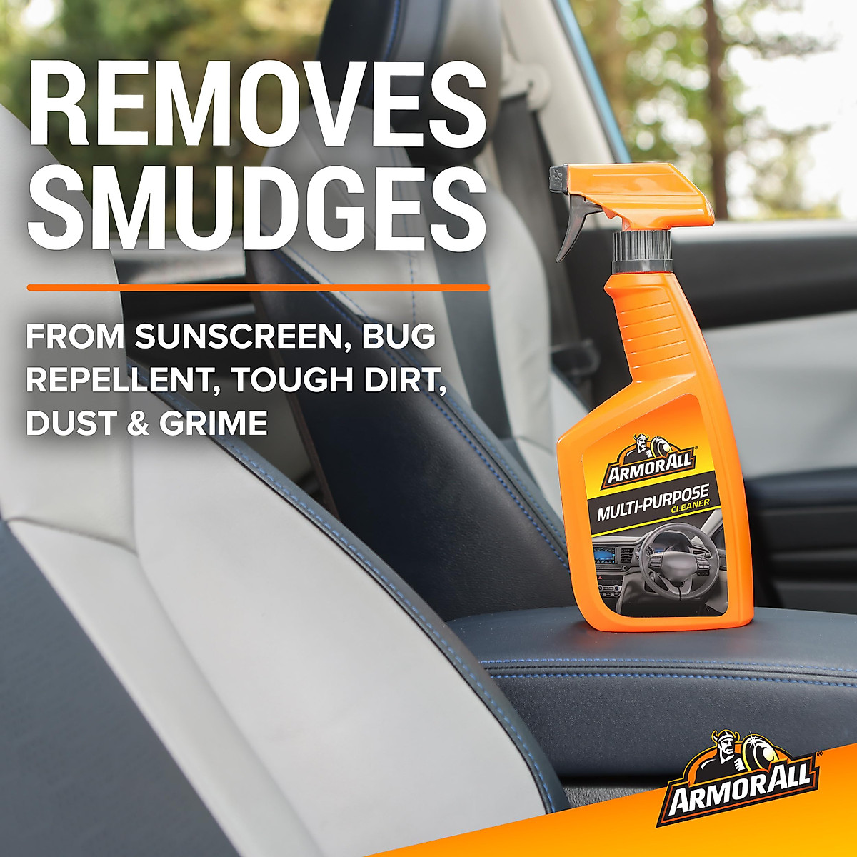 Multi Purpose Cleaner by Armor All, Car Cleaner Spray for All Auto Surfaces, 16 Fl Oz