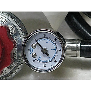 Goede G-2-90 Stainless Steel Forge/Foundry Burner with Regulator and Gauge