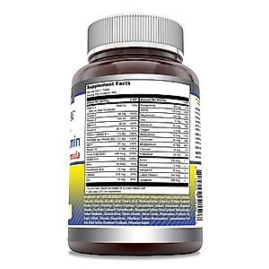 Amazing Formulas Daily Multivitamin 500 Tablets Supplement | Just 1 Tablets A Day | Non-GMO | Gluten Free | Made in USA