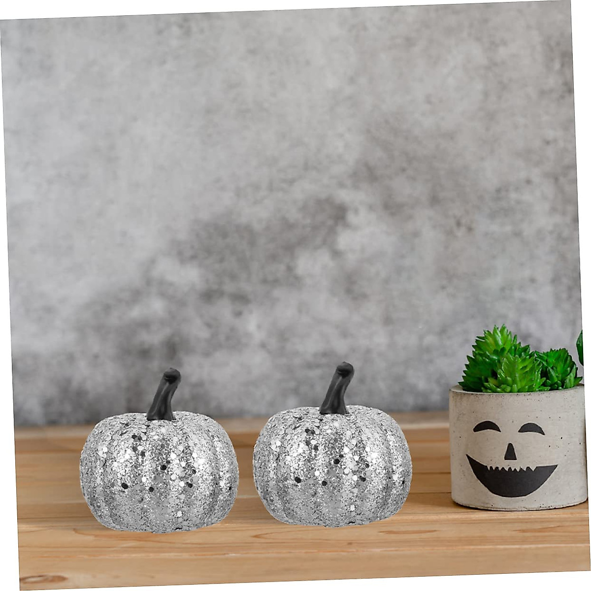 ABOOFAN 30 Pcs Foam Pumpkin Mini Pumpkins for Decorating Small Pumpkin Decor Artificial Pumpkins for Table Decor Artificial Pumpkins Bulk Fake Pumpkins Harvest Pumpkins Model Dining Table