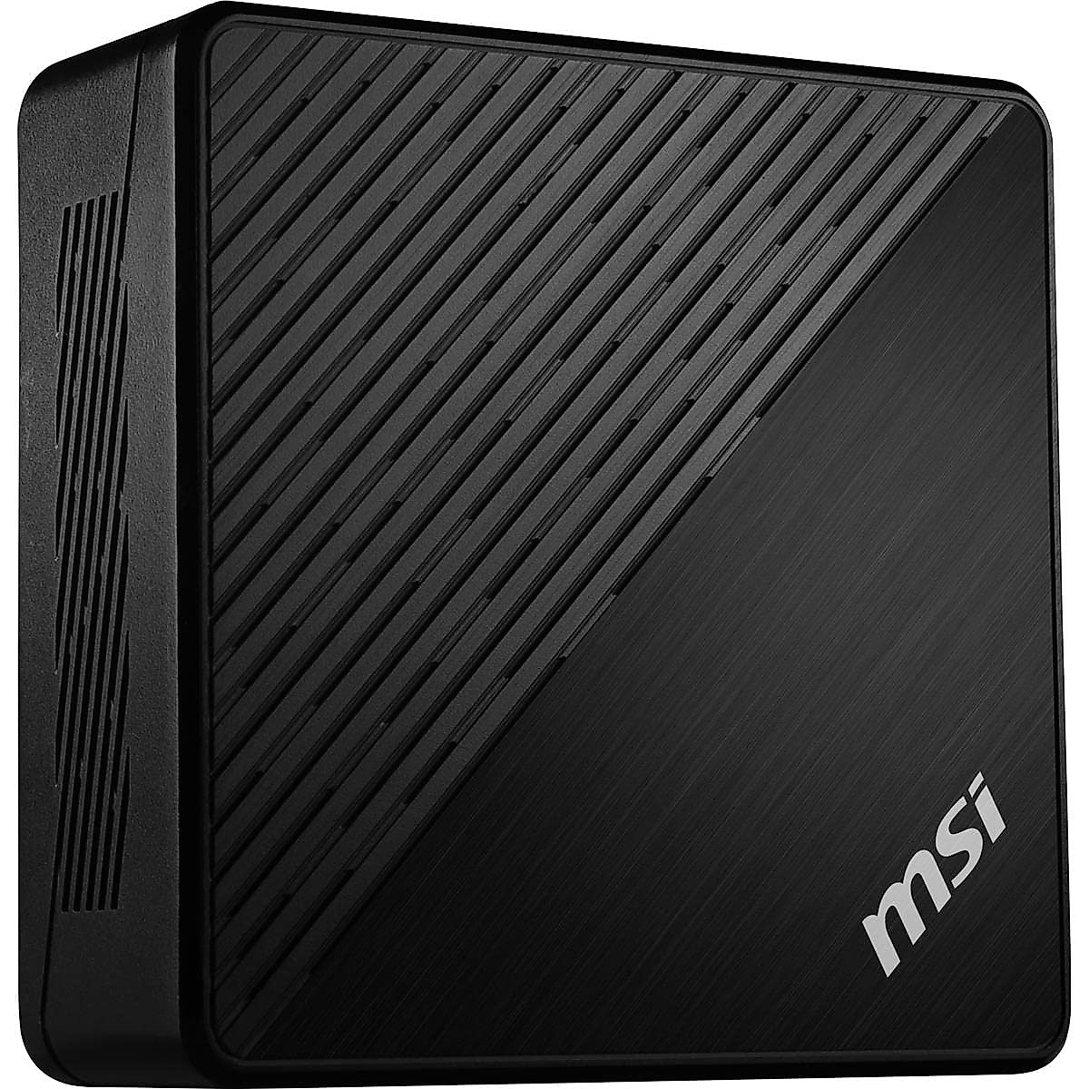MSI Cubi 5 Mini PC, Intel Core i5-10210U, 8GB Memory, 256GB SSD, WiFi 6, BT 5.1, USB Type-C, Dual Display, Silent, Black, Windows 11 Home (10M-647US)