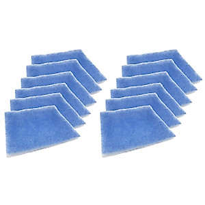 Nispira Replacement Polyester Filters Compatible with BetterVent Indoor Lint Dryer Vent, A pack of 12 Filters