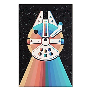 Star Wars x Erin Condren Classic Sticker Book - 254 Stickers Total. 12 Mixed Metallic Sticker Sheets. 5" x 7.75". Fun and Functional Star Wars Designs by Erin Condren.