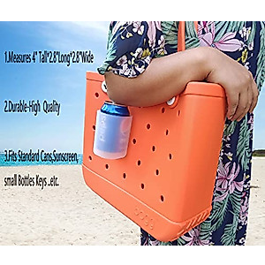 nsgglecher Charm Accessories Insert Suitable for BoggBags and Tote Bags, Drink Cans，Keys, Lipsticks, Bottles Handy with Your BoggBags