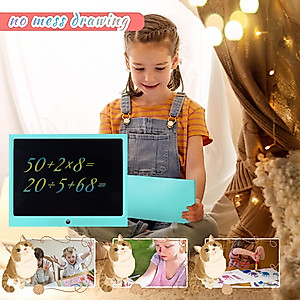 LCD Writing Tablet for Kids, 15 Inch Colorful Electronic Doodle Board for Kids Age 3+ Toys Christmas Birthday Erasable Drawing Tablet Toddler Learning Toys