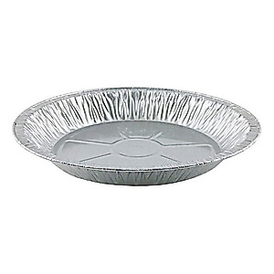 PACTOGO 11" Aluminum Foil Pie Pan Extra-Deep Disposable Tin Plates (Pack of 12)