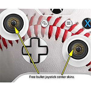 WraptorSkinz Decal Vinyl Skin Wrap compatible with XBOX One S/X Controller - Baseball (CONTROLLER NOT INCLUDED)