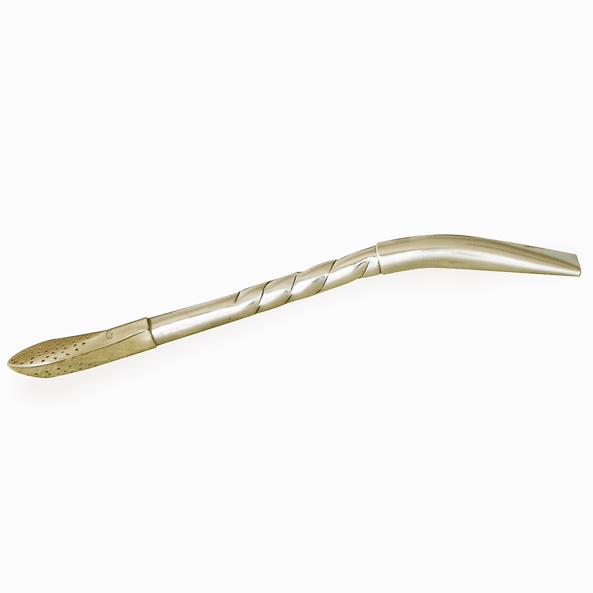 TheBmate Premium Bombilla Mate (Mate Straw) – Yerba Mate Bombillon Straw - Crafted German Silver (Alpaca) Bombilla Straw - Handmade in Uruguay – Cleaning Brush included