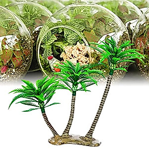 BESTOYARD Home Decor Home Decor 3 Pieces Palm Model Artificial Aquarium Tree Artificial Aquarium Plants Fish Tank Tree Tree Mini Artificial Decoraciones para Salas De Casa Artificial Plants