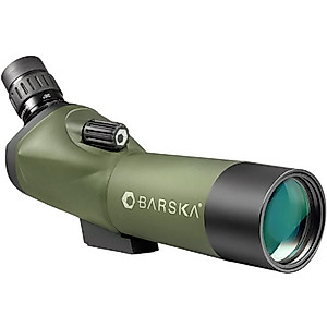BARSKA Blackhawk 18-36x50 Waterproof Angled Spotting Scope w/ Tripod & Soft Carry Case